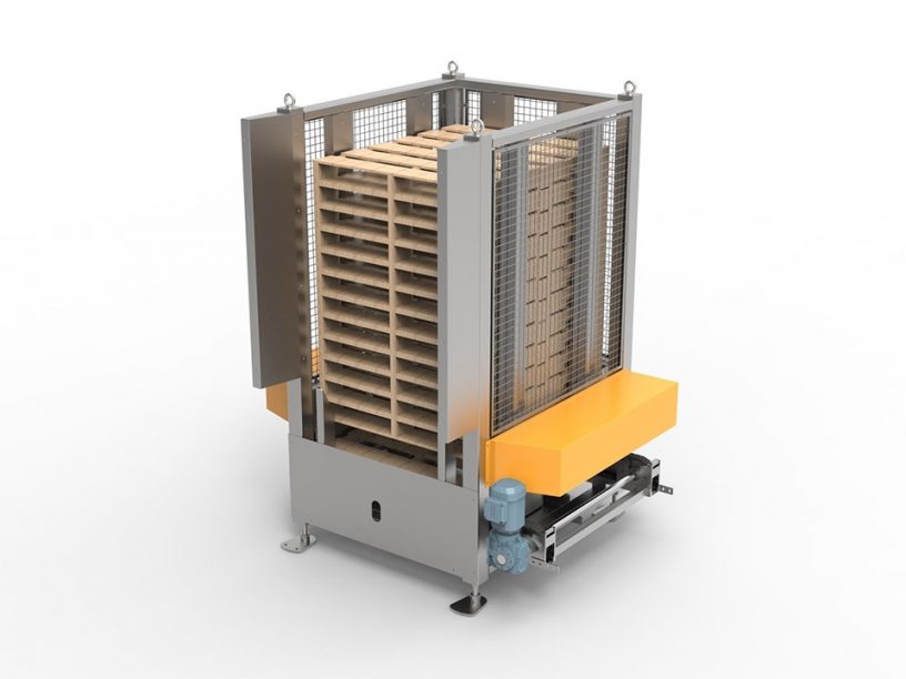 Pallet Dispensers - Product Case & Pallet Conveying Machinery | Statera